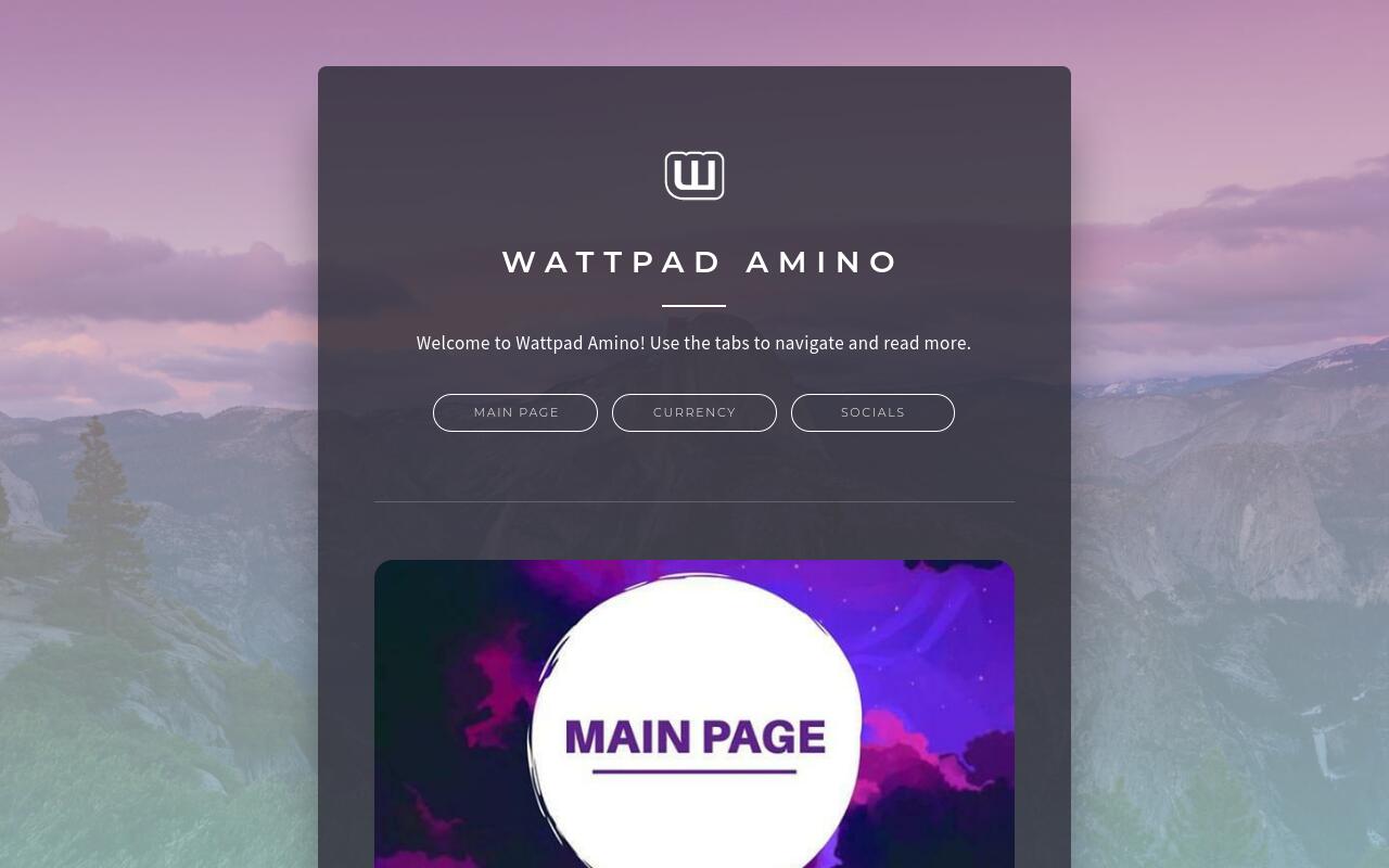 WA Main Page